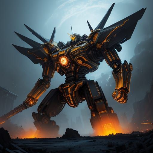 Unit-B006: "Colossus" (Meteoric Warbringer)