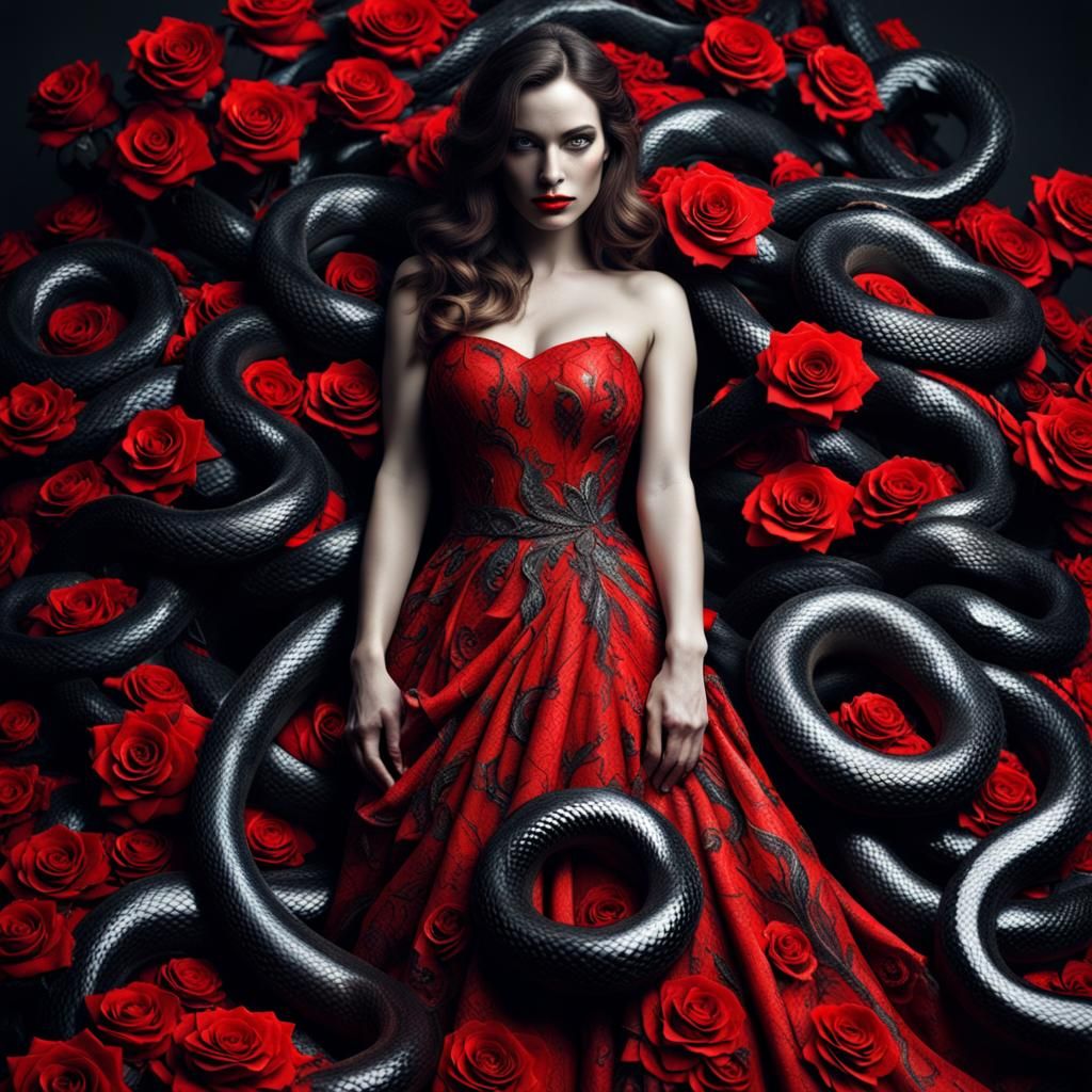 Snake whisperer - AI Generated Artwork - NightCafe Creator