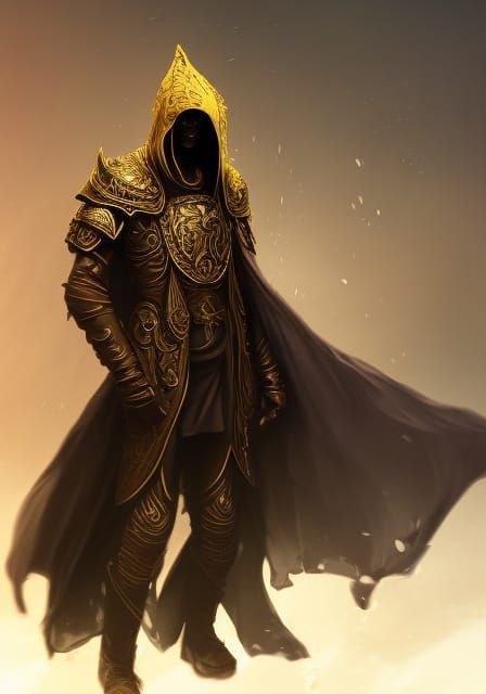 Mysterious Hooded Character - AI Generated Artwork - NightCafe Creator