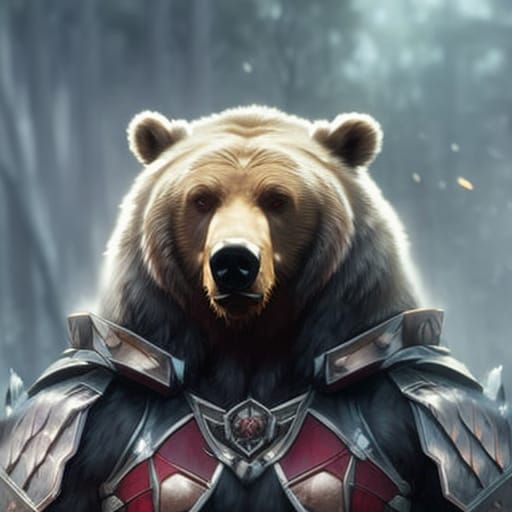 Knight Bear - AI Generated Artwork - NightCafe Creator