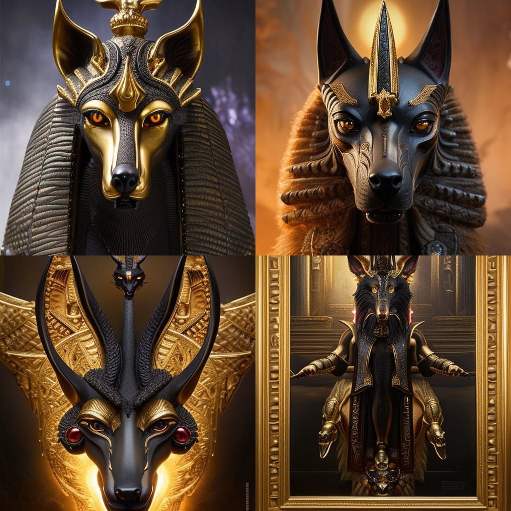Anubis - AI Generated Artwork - NightCafe Creator
