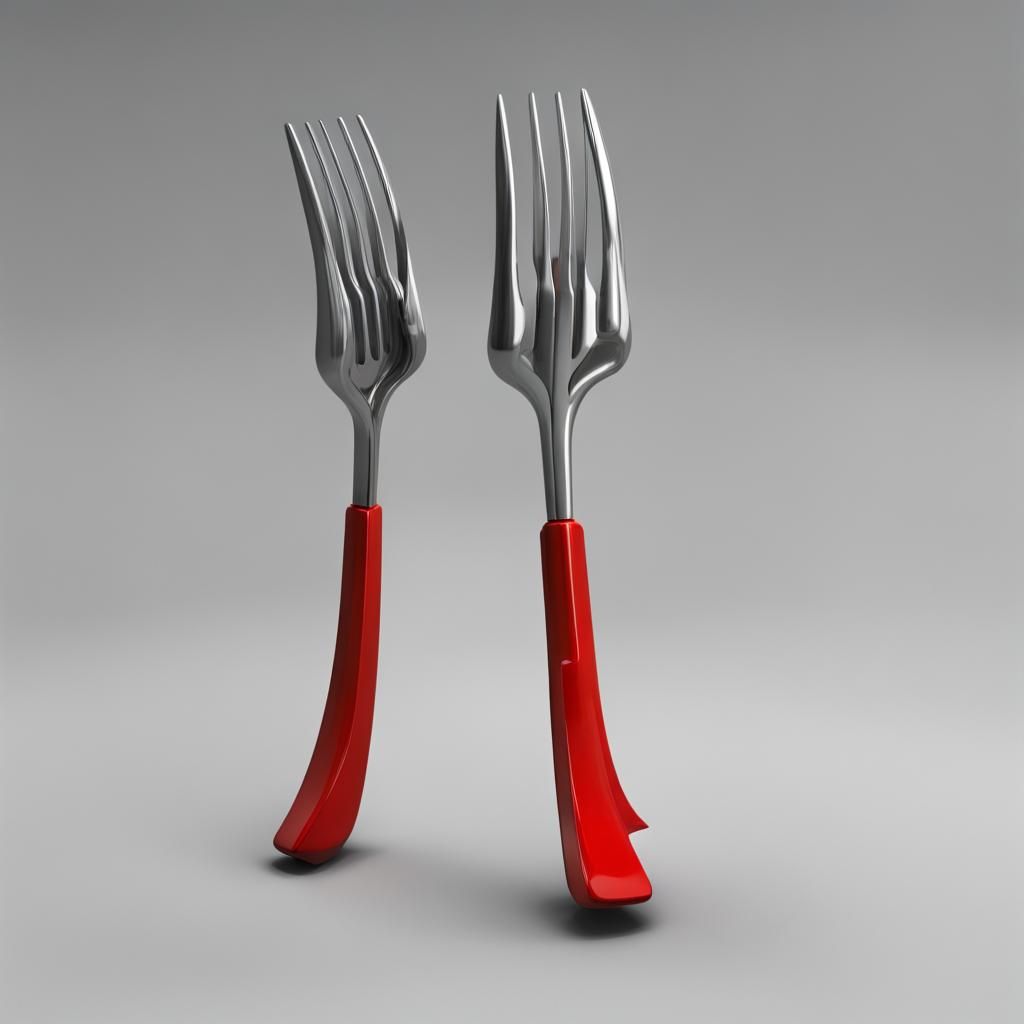 Forks - AI Generated Artwork - NightCafe Creator