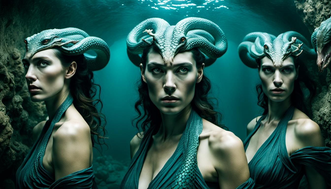 Hydra of Lerna - AI Generated Artwork - NightCafe Creator