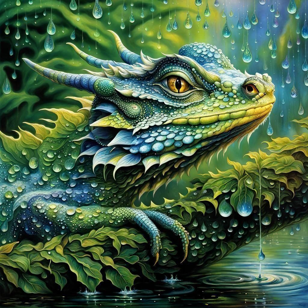 Beautiful water creature - AI Generated Artwork - NightCafe Creator