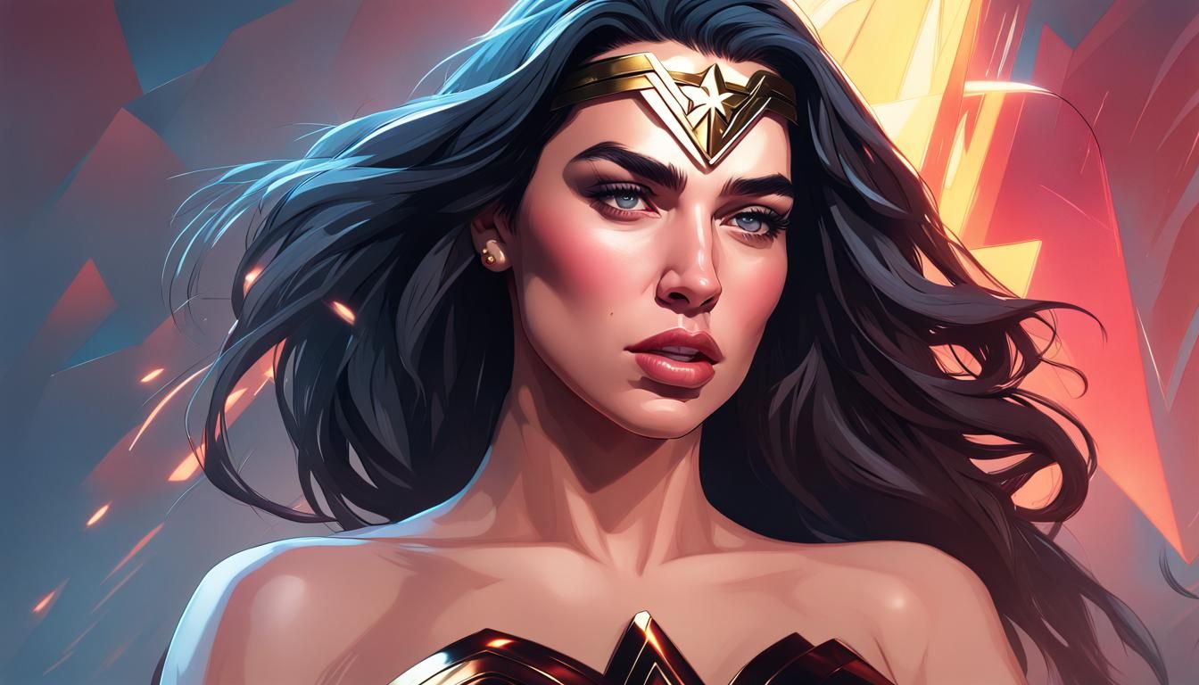 Wonder Woman - AI Generated Artwork - NightCafe Creator