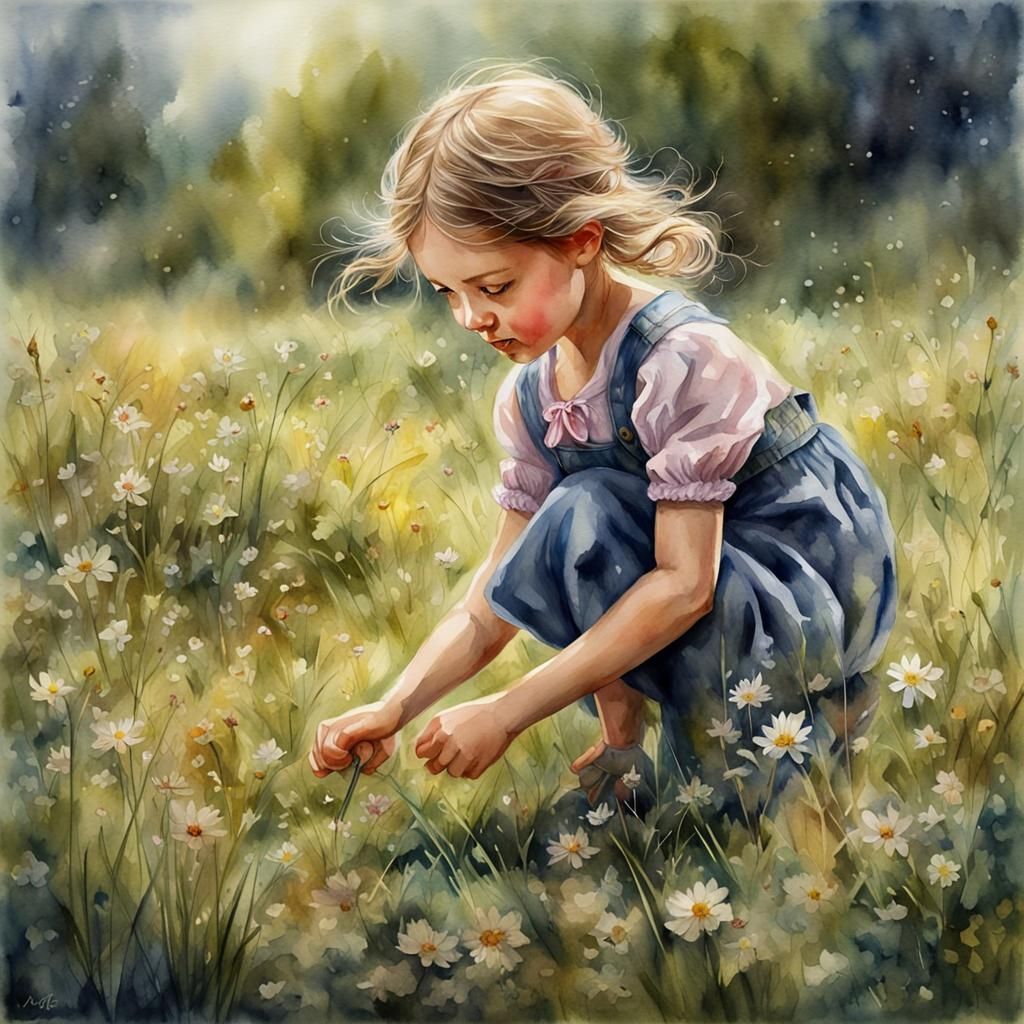 spring meadow - AI Generated Artwork - NightCafe Creator