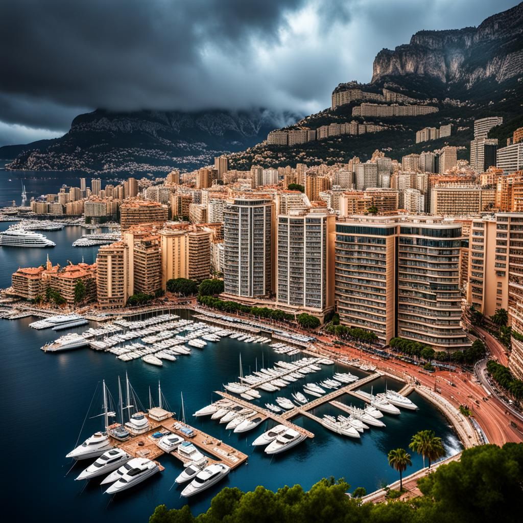 Monaco - AI Generated Artwork - NightCafe Creator