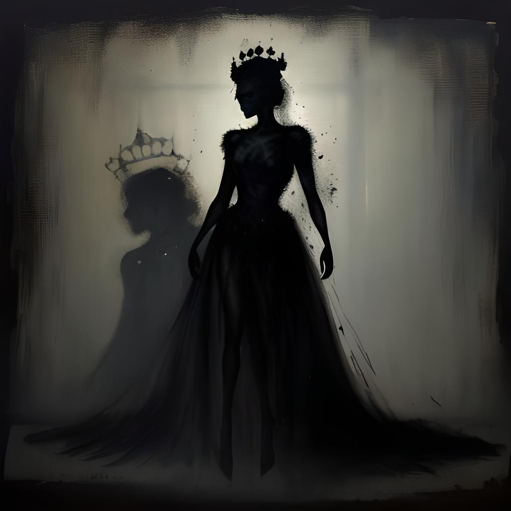 Queen Of Shadow - AI Generated Artwork - NightCafe Creator