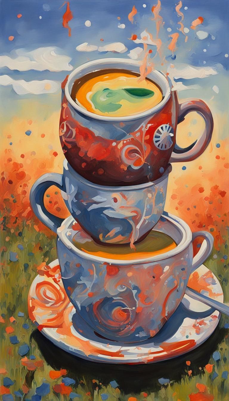 A tablespoon of Optimism, a dash of positive thinking and a cup of stoicism. - AI Generated ...