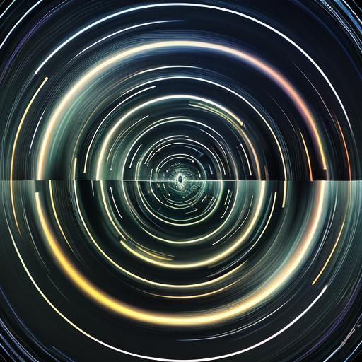 Time Warp: Glitch the landscape to appear as if time is bending and ...