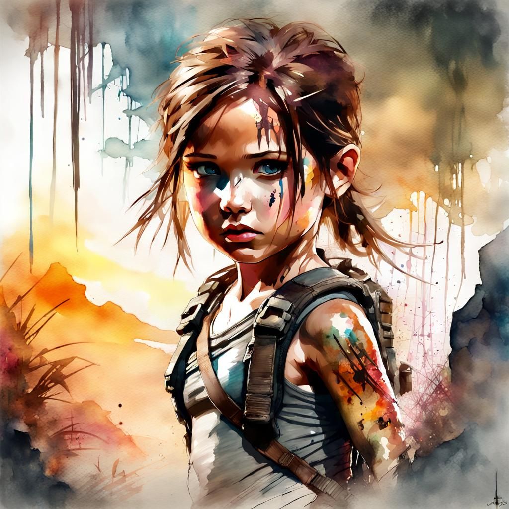 Lara Croft - AI Generated Artwork - NightCafe Creator