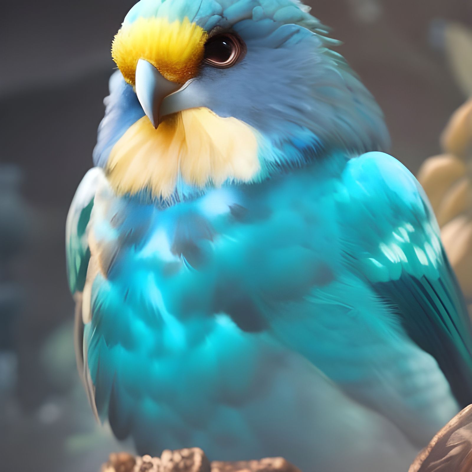 Energetic Birb - AI Generated Artwork - NightCafe Creator