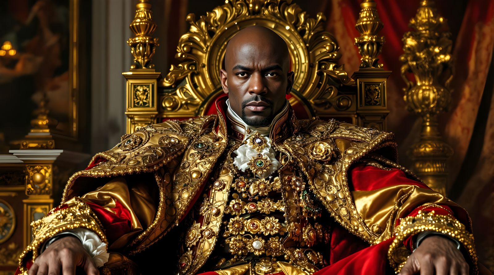 The present king of France is bald - Bald King of France in ...