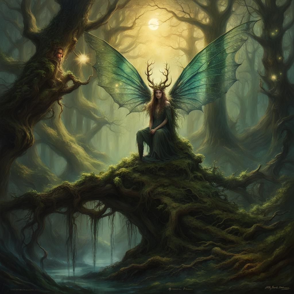 The Spell - AI Generated Artwork - NightCafe Creator