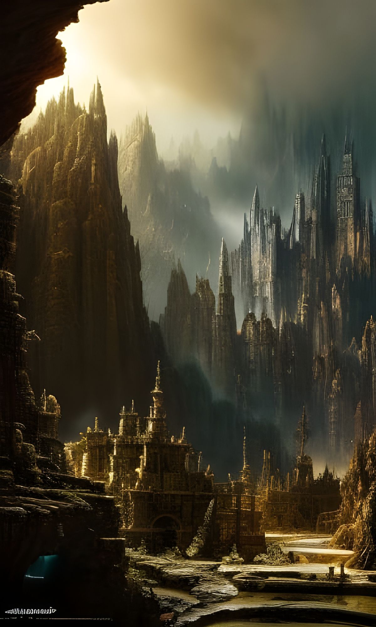 Dark castles - AI Generated Artwork - NightCafe Creator