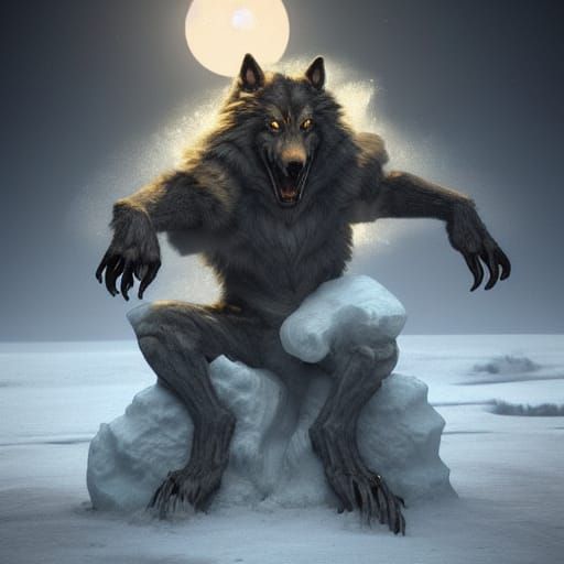 werewolf - AI Generated Artwork - NightCafe Creator