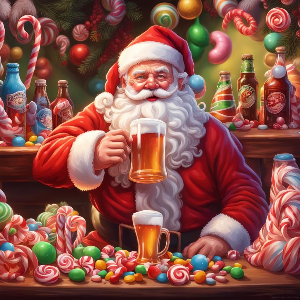 Santa - AI Generated Artwork - NightCafe Creator