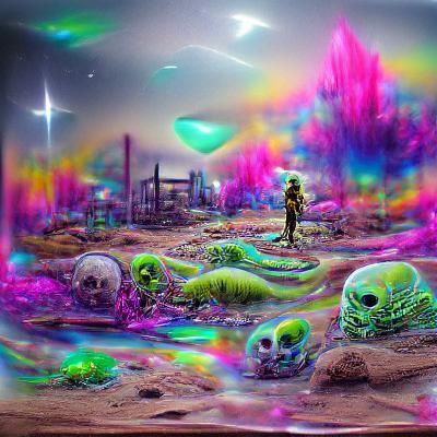 toxic alien wasteland - Astral Toxic Alien Wasteland by Pabl...