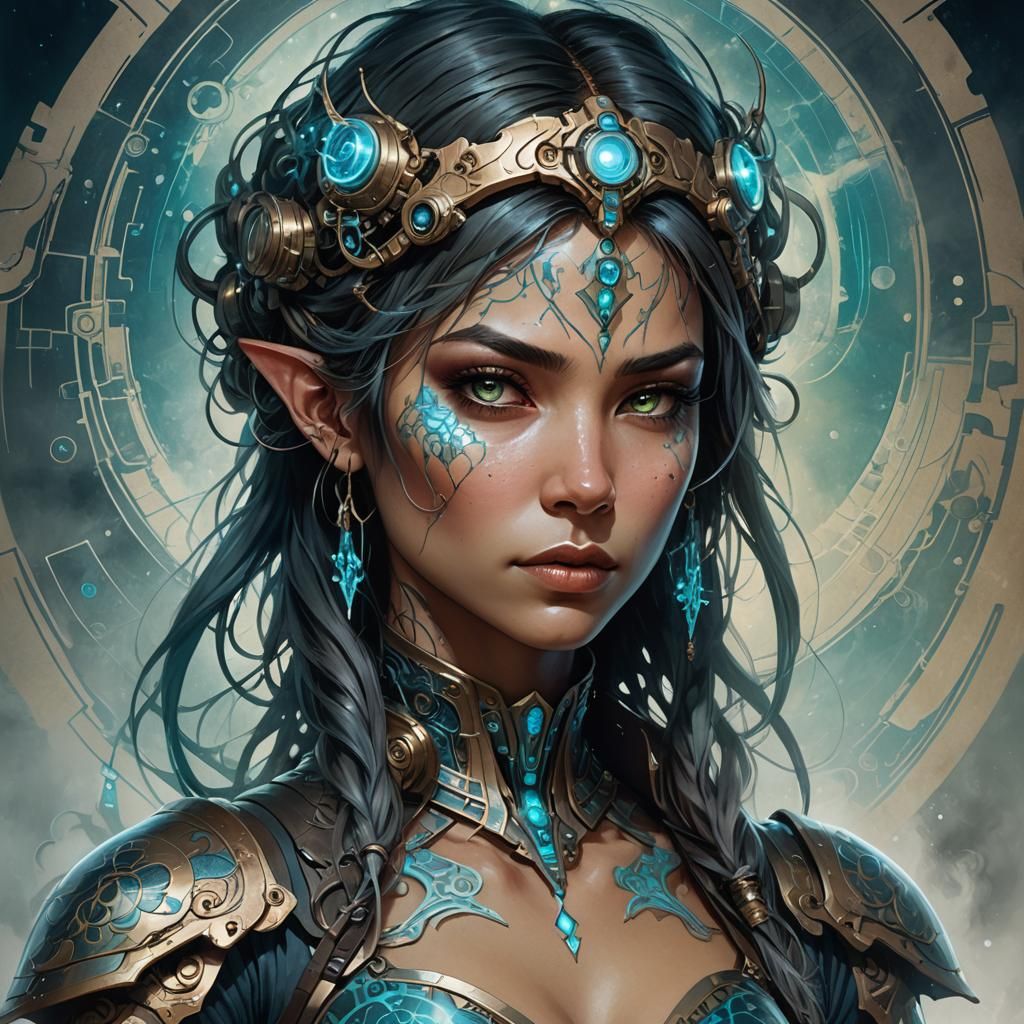 Bio-Warrior - AI Generated Artwork - NightCafe Creator