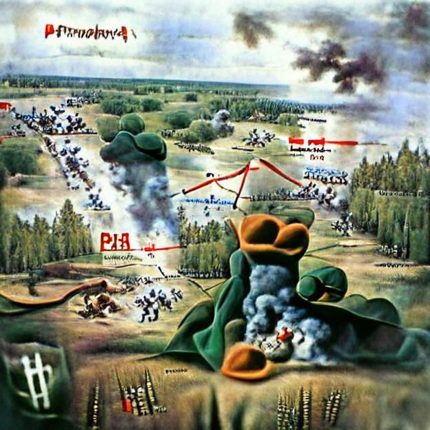 Battle of Prokhorovka 1943 - AI Generated Artwork - NightCafe Creator