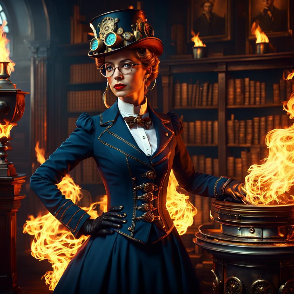 The Librarian - AI Generated Artwork - NightCafe Creator