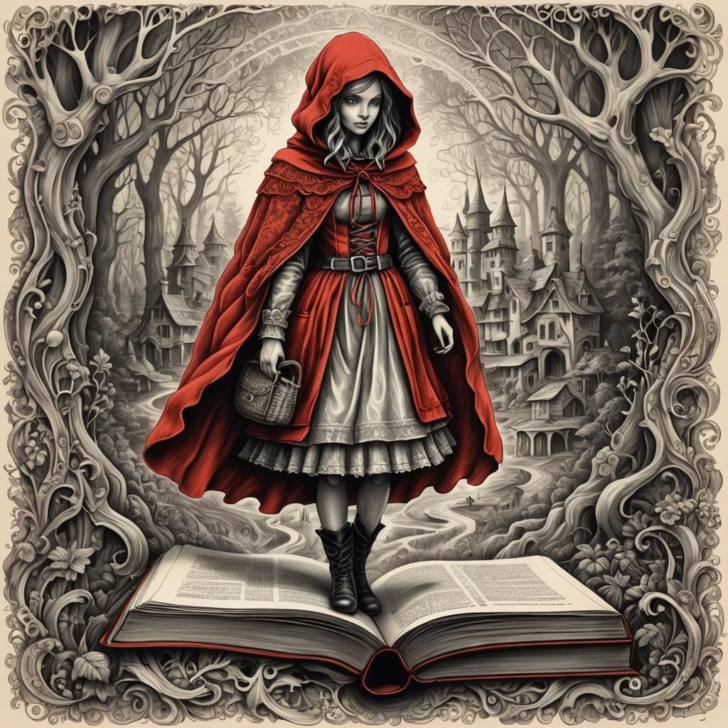 Red Riding Hood - AI Generated Artwork - NightCafe Creator