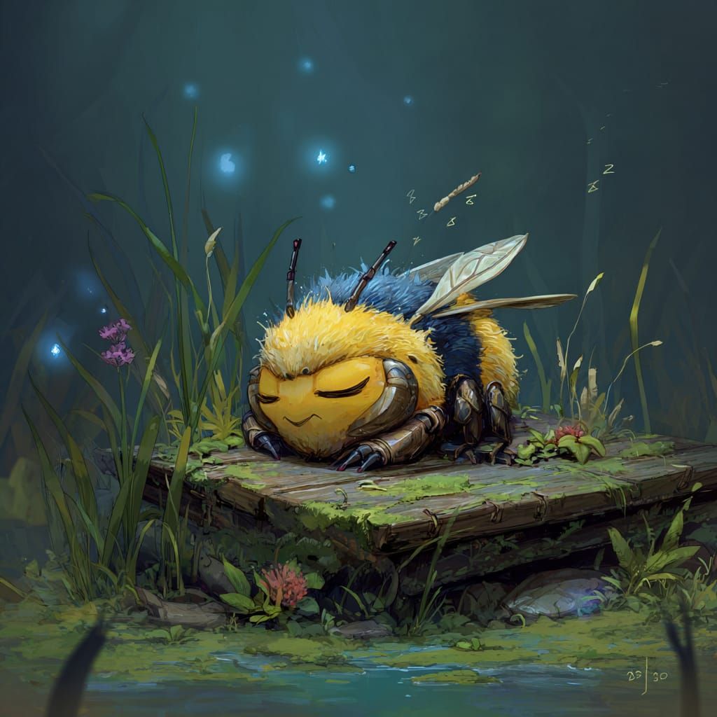 Sleepy Bumblebee
