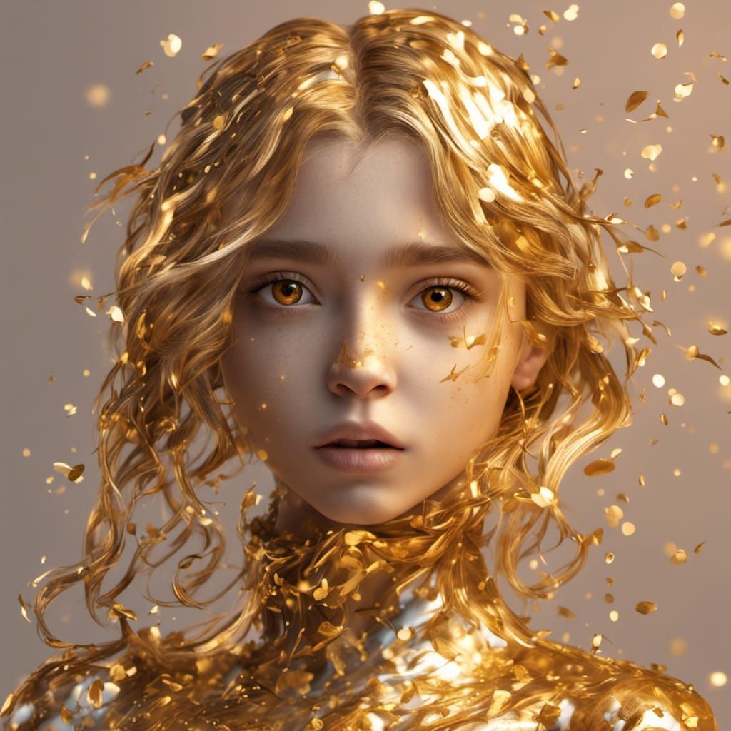 Golden Girl - AI Generated Artwork - NightCafe Creator
