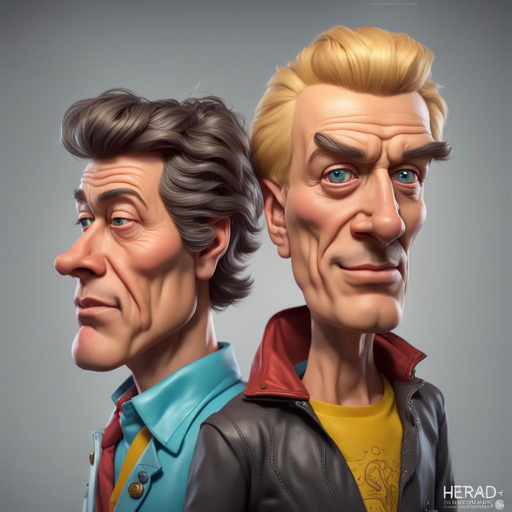 Beavis and butthead 30 years later - AI Generated Artwork - NightCafe ...