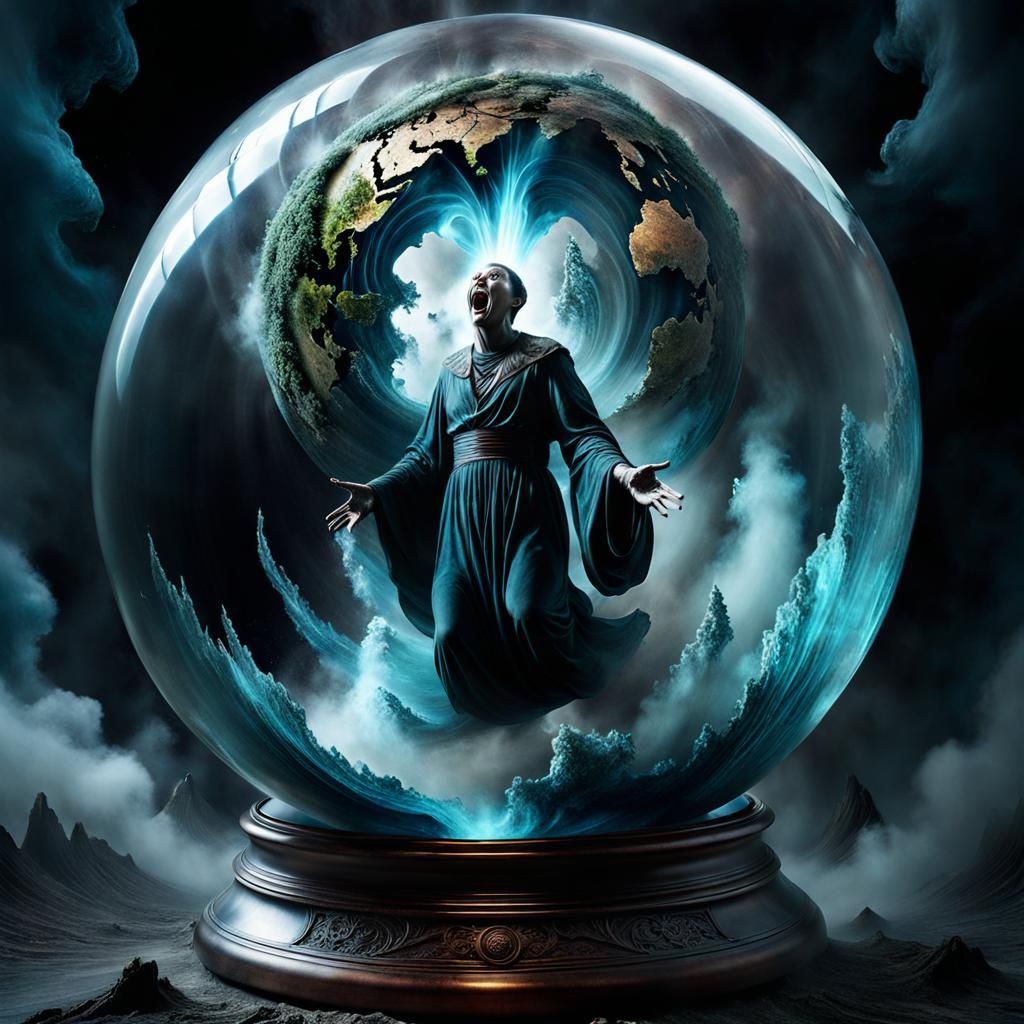 Gaia's death - AI Generated Artwork - NightCafe Creator