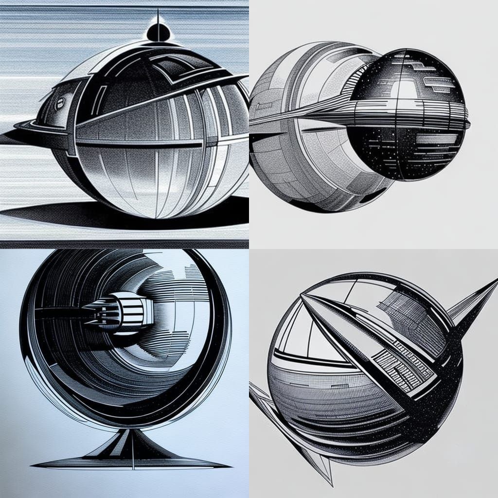 Spaceship Design - AI Generated Artwork - NightCafe Creator