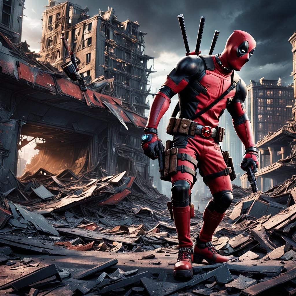 Deadpool - AI Generated Artwork - NightCafe Creator