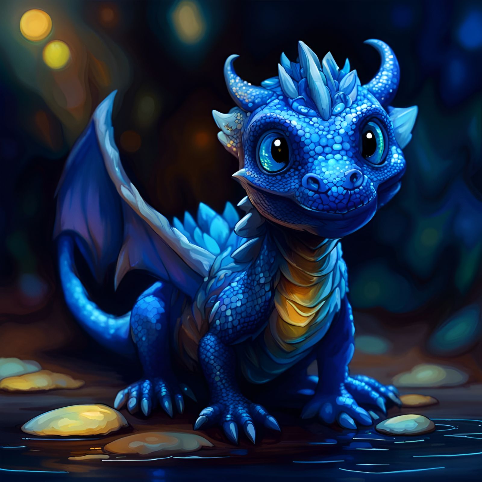 Take flight little blue baby, blend with the sky as you soar high - AI ...