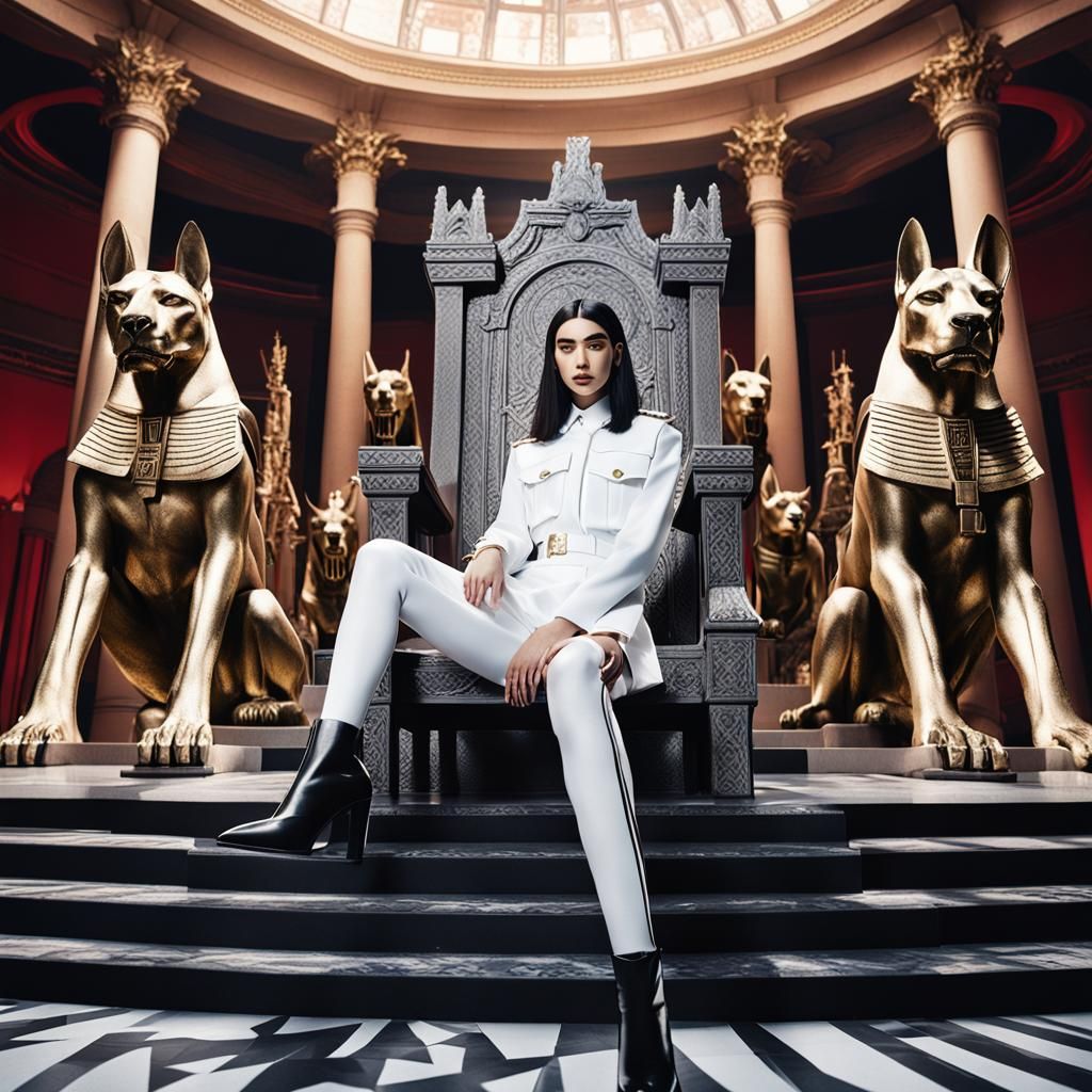 A glossy magazine called Ultimate Taboo State. Dua Lipa is a Satanic ...