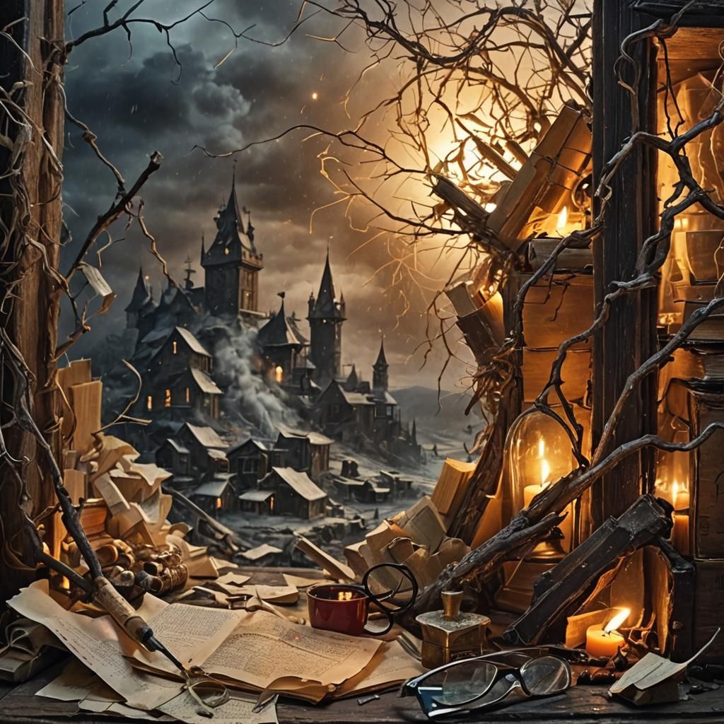 Ghosts Of Time - AI Generated Artwork - NightCafe Creator