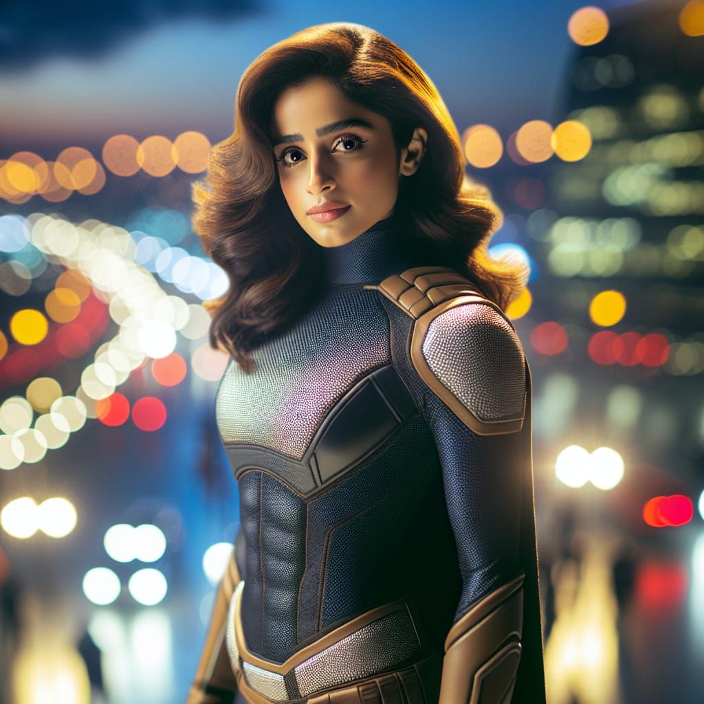 Sentinel Starlight: Pakistani superhero (series) - AI Generated Artwork ...