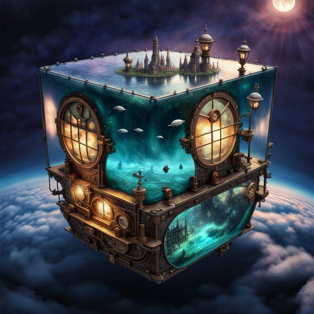 #skycube - AI Generated Artwork - NightCafe Creator