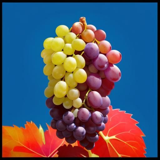 Genetically modified grapes - AI Generated Artwork - NightCafe Creator