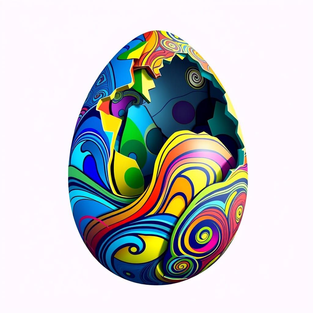 The easter egg artist