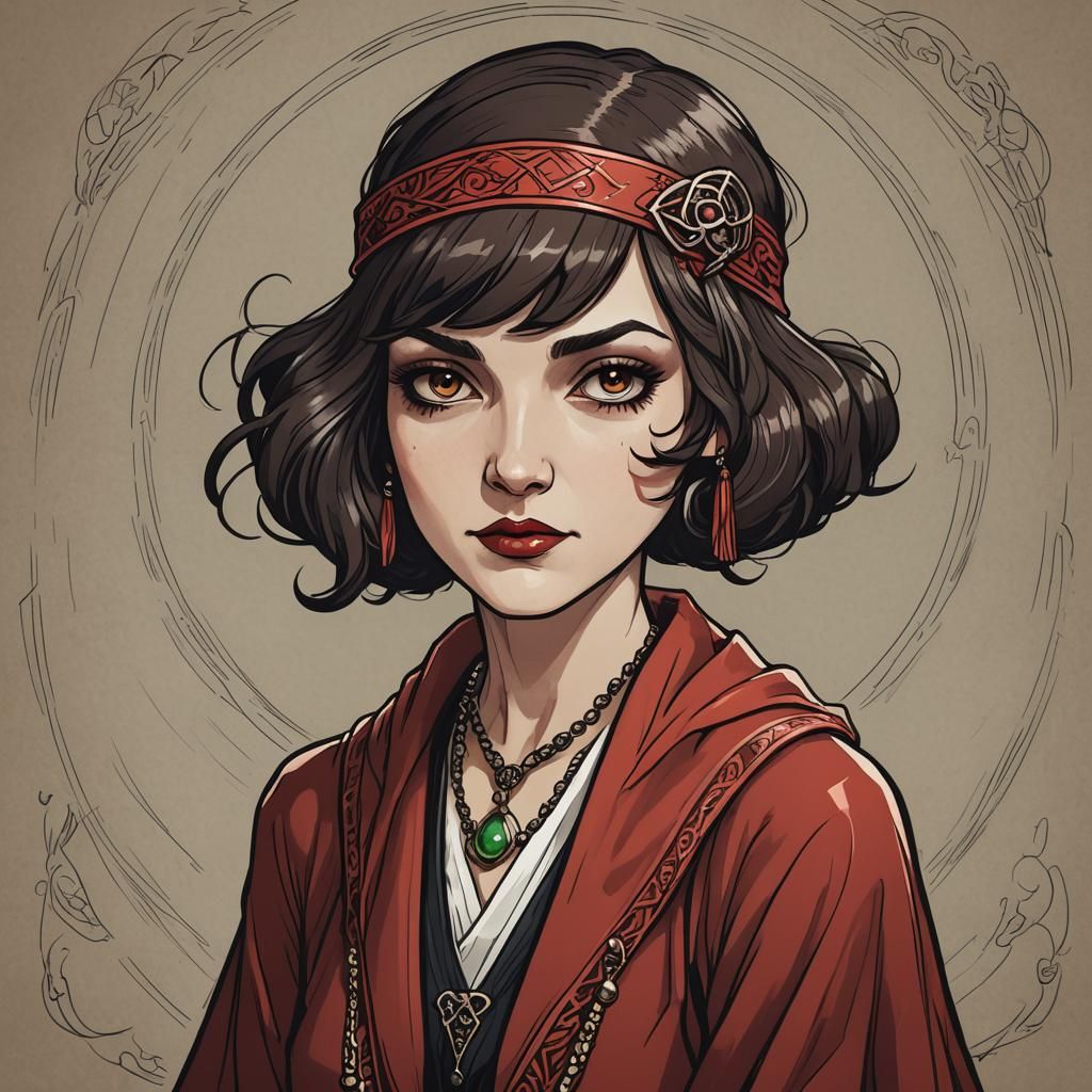 Miss Tara Penry-Smythe, Disciple of the Grand Order of Esoteric Wisdom ...