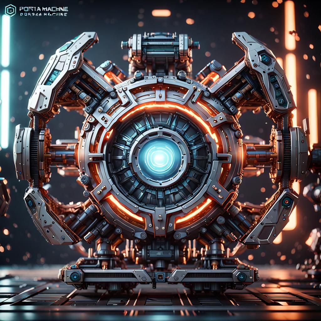 The Portal Machine - AI Generated Artwork - NightCafe Creator