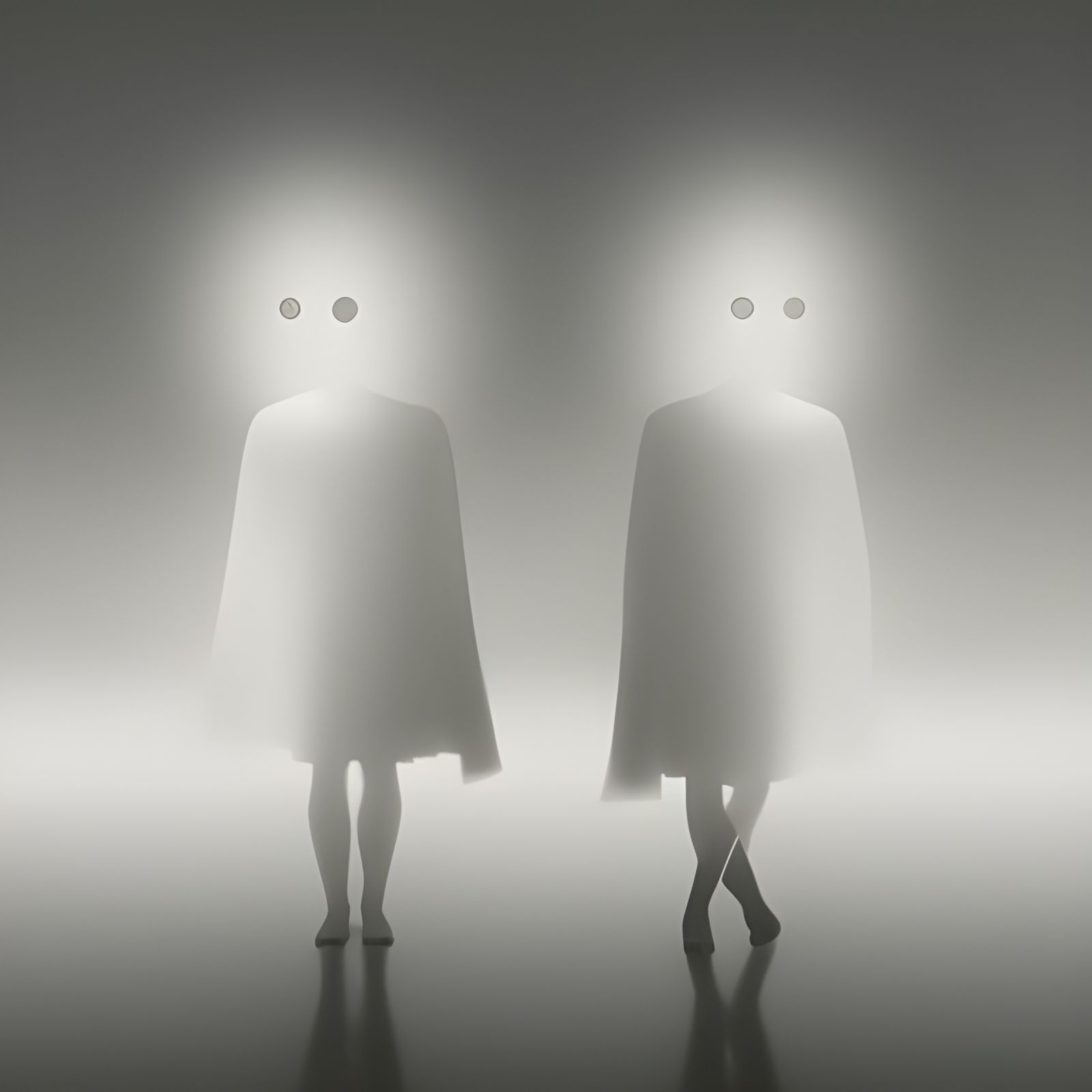 Two Bright Entities - AI Generated Artwork - NightCafe Creator