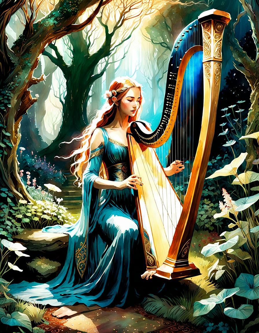 harp - AI Generated Artwork - NightCafe Creator