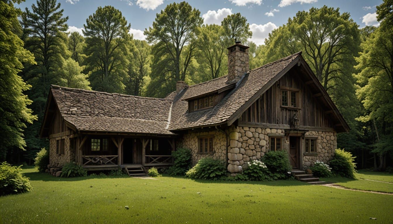 rustic homestead - Timeless Rustic Lodge in a Secluded Medie...