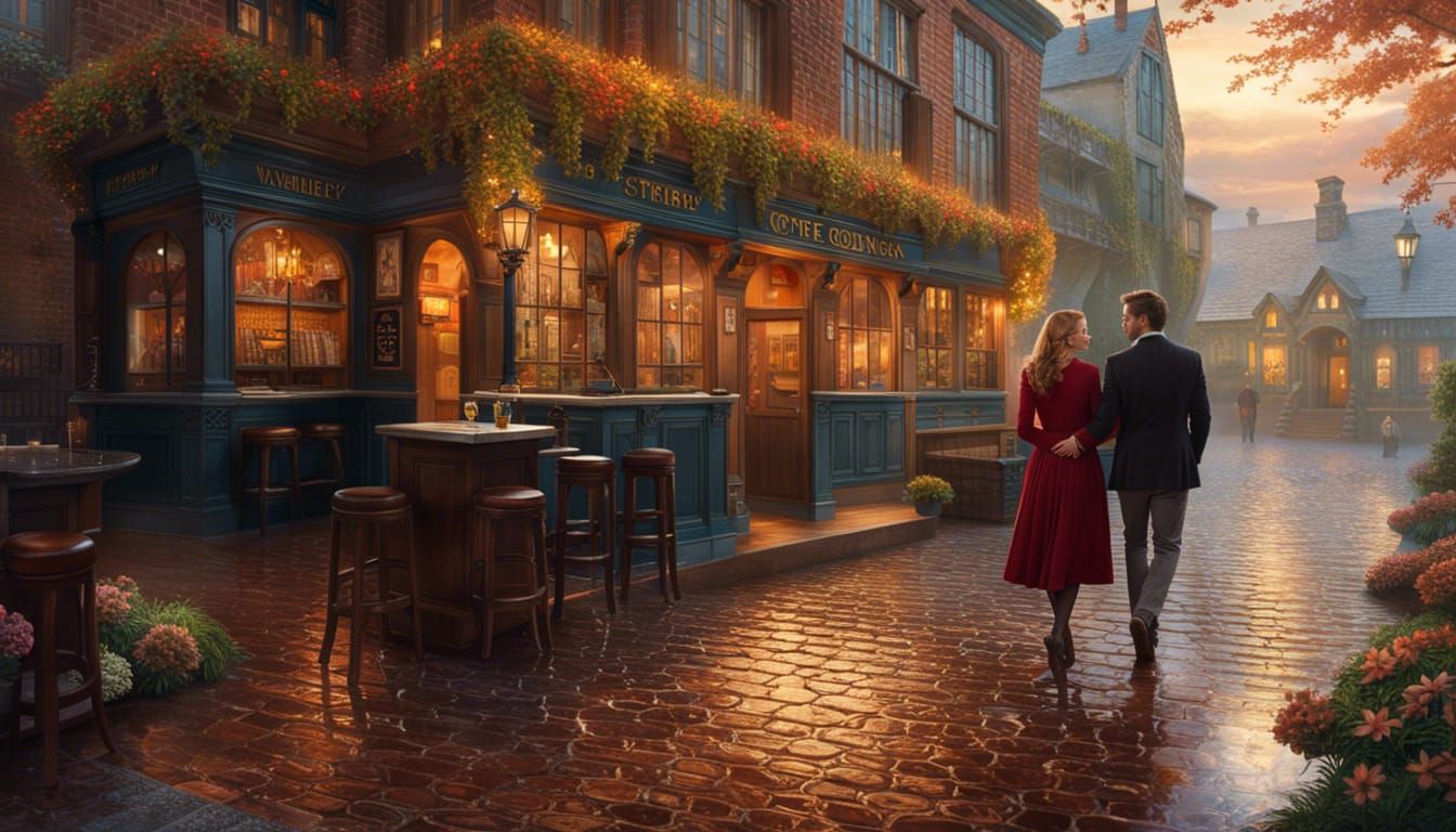 Stroll - AI Generated Artwork - NightCafe Creator