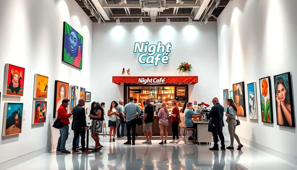 Night Cafe AI Art Gallery - Night Cafe AI Art Gallery