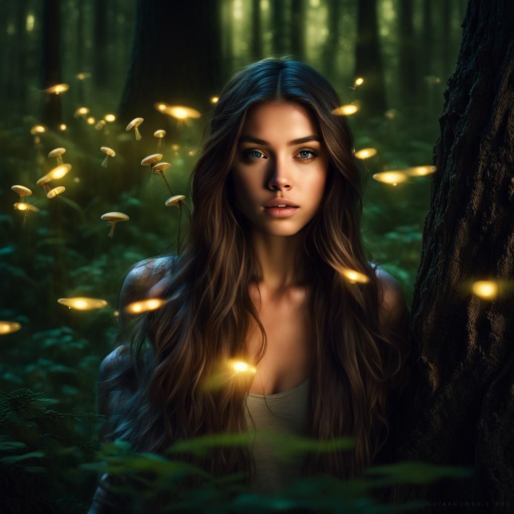 Ephemeral Serenade: Madison Beer in the Enchanted Glade - AI Generated ...
