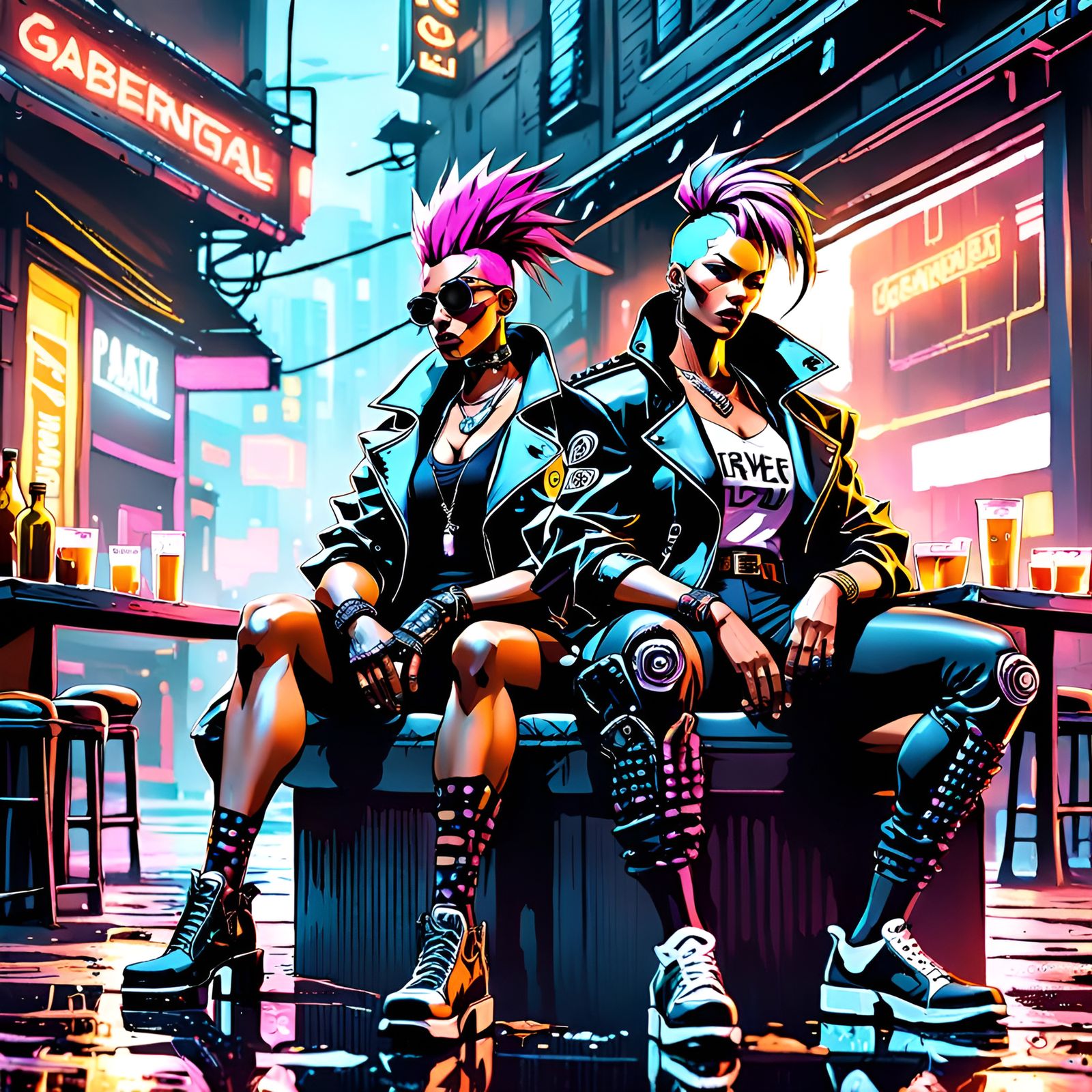 Blade Runner - AI Generated Artwork - NightCafe Creator