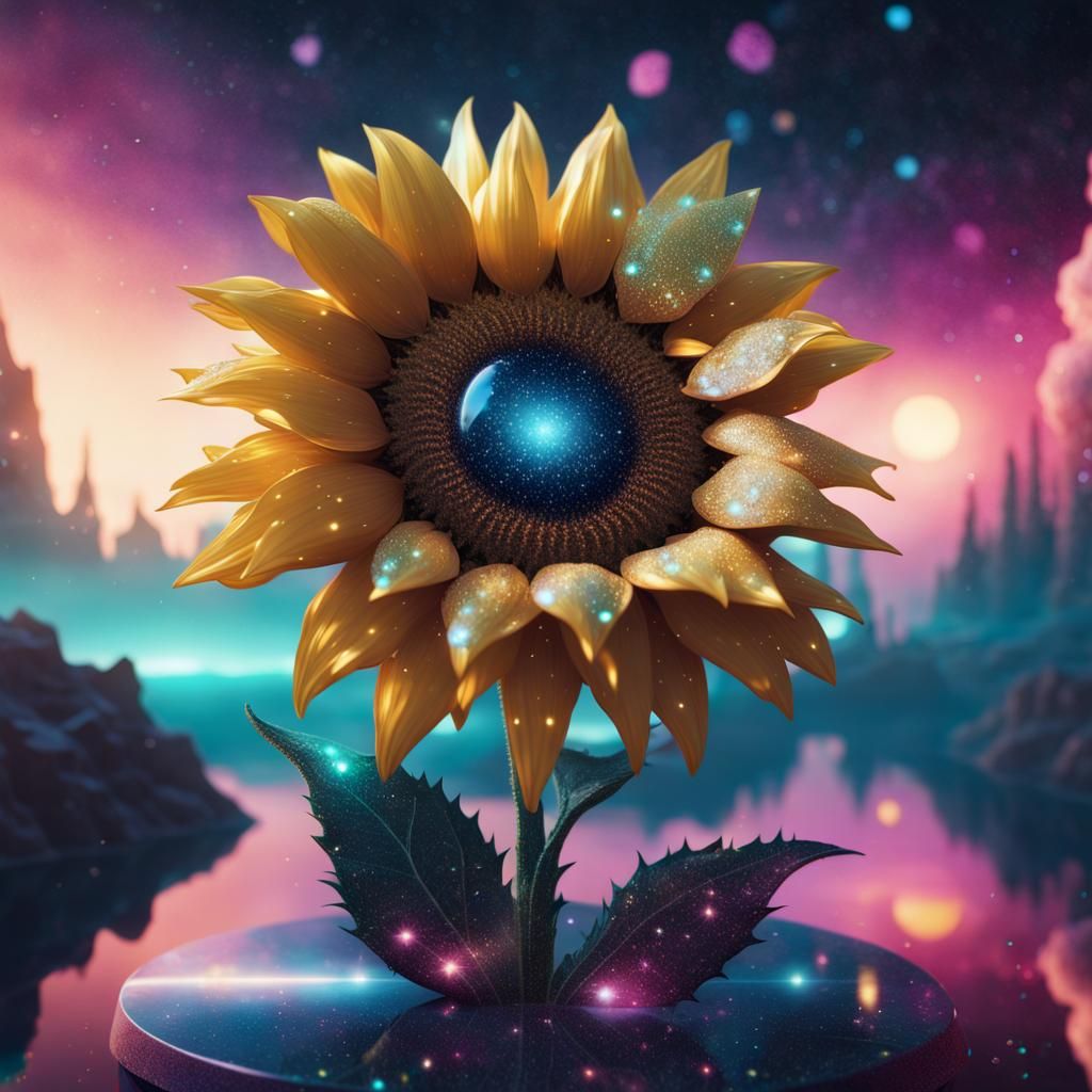 Sunflower #6 - AI Generated Artwork - NightCafe Creator
