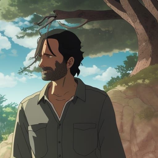 Rick grimes - AI Generated Artwork - NightCafe Creator